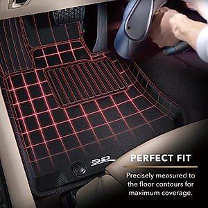3D MAXpider Custom Fit Kagu Floor Mat (Black) Compatible with Toyota GR Supra / BMW Z4 2020-2025 - R1
