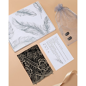 Bozidol Church Veil Lace Mantilla - Triangle Virgin Mary Head Covering Spanish Veil for Women