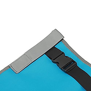 Dpofirs Toddler AirplaneFootrest for Kids, Portable Toddler Travel Bed, Leg Rest for Kids to Lie Down and Sleep On Long Flights, Airplane Seat Extenderfor Baby for Airplane Seat (Sky Blue)