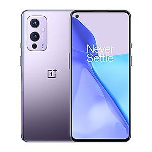 OnePlus 9 Winter Mist, 5G Unlocked Android Smartphone U.S Version, 8GB RAM+128GB Storage, 120Hz Fluid Display, Hasselblad Triple Camera, 65W Ultra Fast Charge, 15W Wireless Charge, with Alexa Built-in