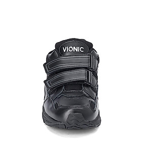 Vionic Tabi Women's Orthotic Walking Shoe - Strap Black Leather - 10.5 Medium