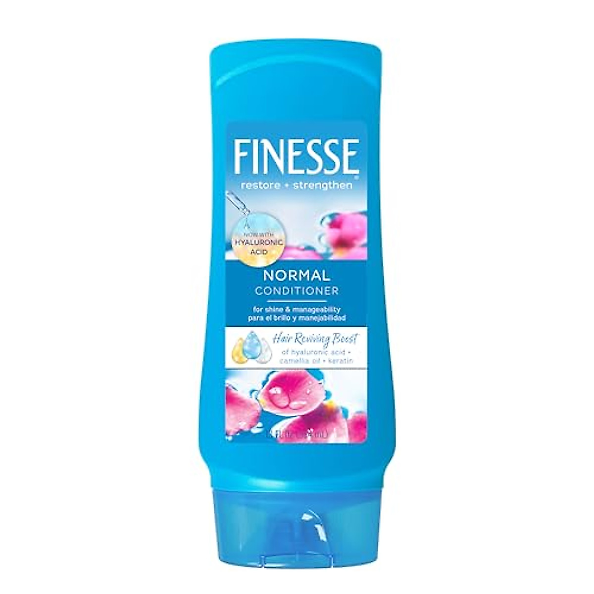 FINESSE Restore + Strengthen Normal Conditioner, 13 oz (Pack of 6), Enhance Hair's Shine & Manageability