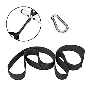 RadBizz Battle Rope Anchor Strap Kit with Bonus Battle Rope Workout Guide- FitWorx