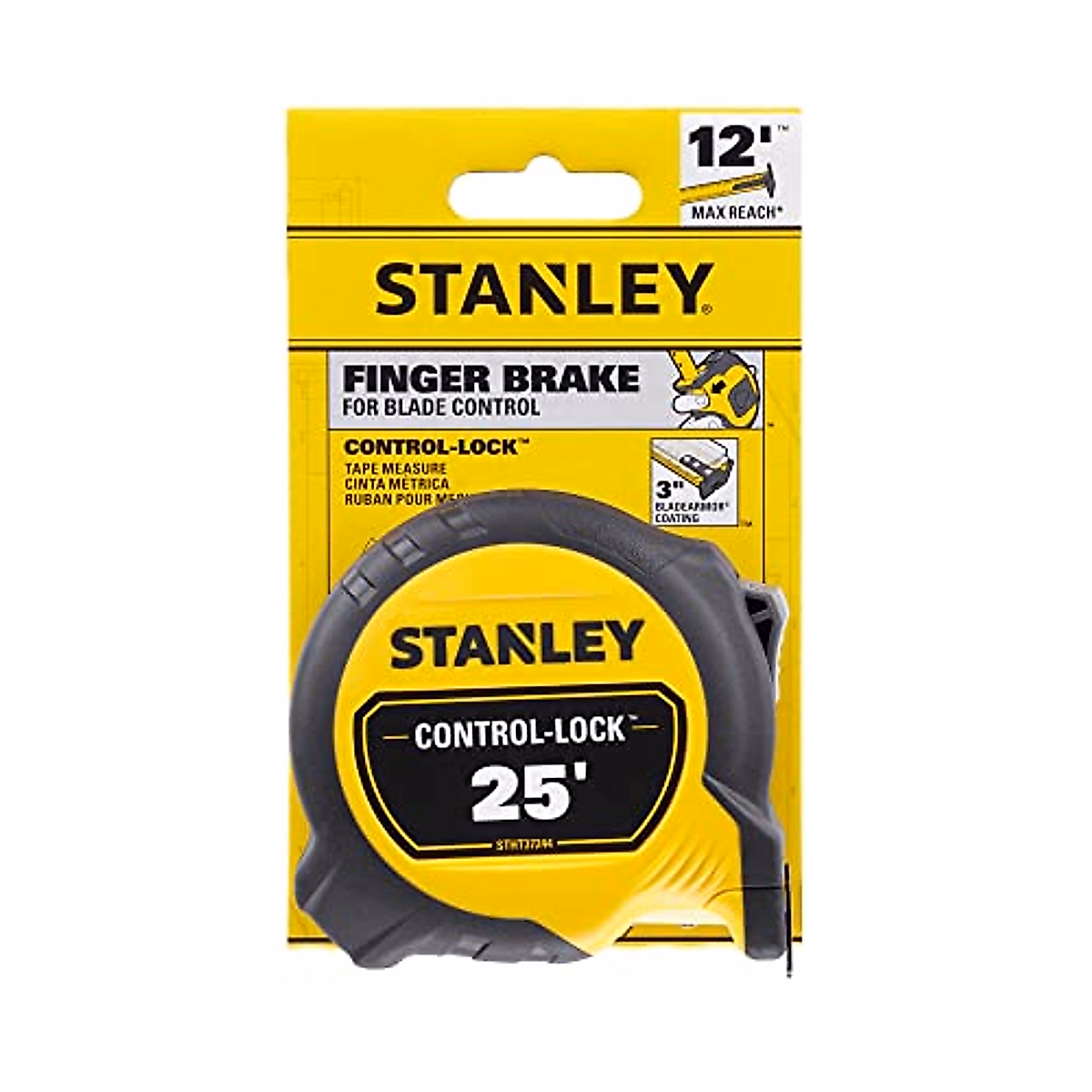 STANLEY STHT37244 25 Ft. Control-Lock Tape Measure