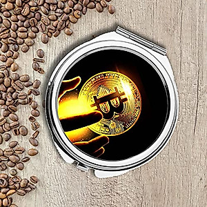 Make-up Mirror Gifun Made by Metal Have Bitcoin 1