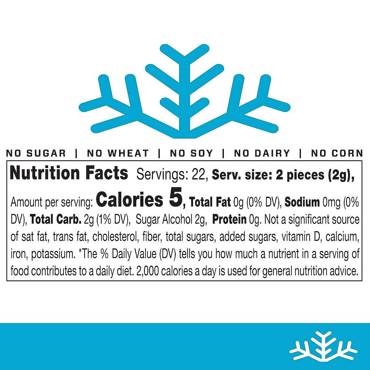 Mint Assortment KETO Xylitol Candy Chips (3-Pack) - SNØ 1.5oz Tin - Sugar-Free Candy With Only 2 Ingredients | Low Carbs, Diabetic-Friendly, Non-GMO, Vegan, GF & Kosher | Purest candy in the world!