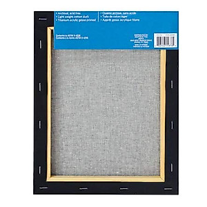 Artist's Loft Canvas 2pc Value Pack 8 x 10 in (Black)