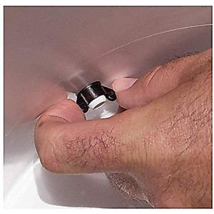 LIUSM 15 Pcs Chicken Water Bowls with Nuts, Plastic Poultry Waterer Feeder Breeding Equipment for Chicken Bird Quail Drinker