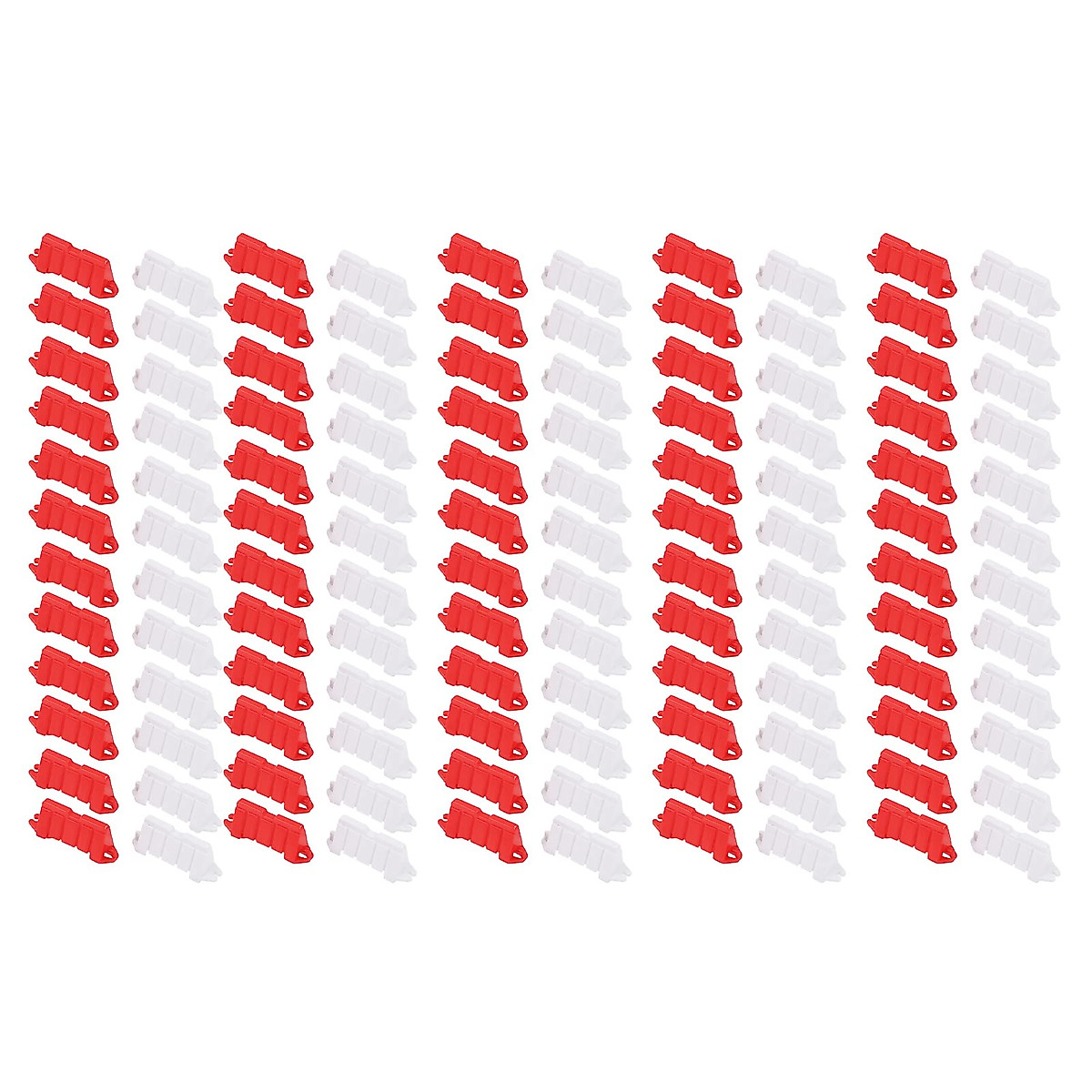 RC Drift Race Road Barrier, 120 Pcs Plastic Remote Control Car DIY Racing Track Road Barrier Drifting Race Track Road Barrier