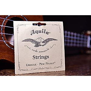 Aquila New Nylgut AQ-26 Baritone Ukulele Strings - Low D - 1 Set of 8