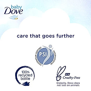 Baby Dove Sensitive Skin Care Baby Wash For Baby Bath Time Rich Moisture Tear-Free and Hypoallergenic, 20 oz (Packaging May Vary)
