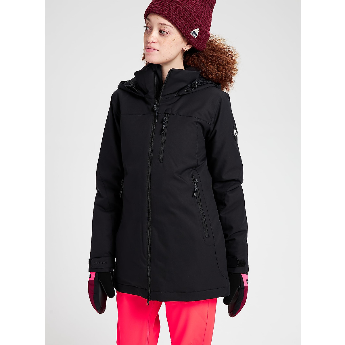 Burton Women's Lelah 2L Jacket, True Black, S