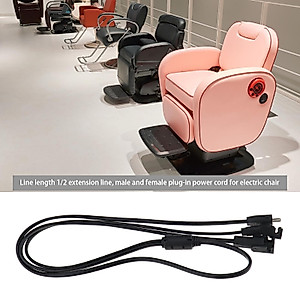 Create idea Y Splitter Cord Cable Replacement Compatible with OKIN Compatible with Limoss Compatible with BetaDrive 2 Pin Splitter Lead Y Power Cable