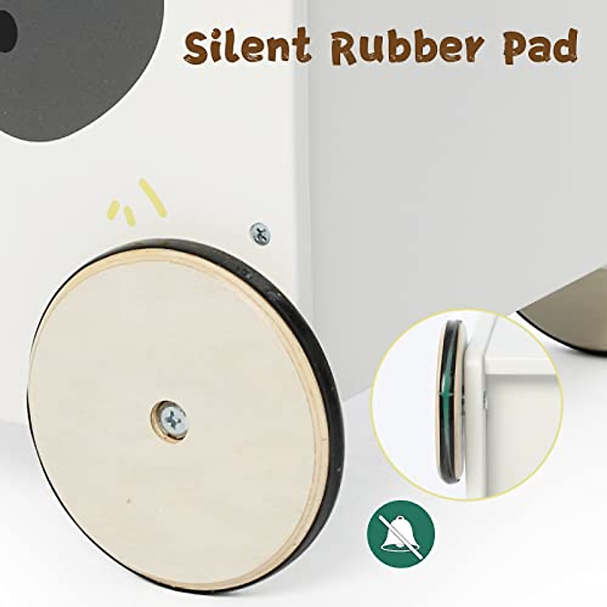 Panda Wooden Baby Push Walker - 2-in-1 Toddler Push & Pull Toys Learning Walker Stroller Walker with Wheels for Baby Girls Boys 1-3 Years Old