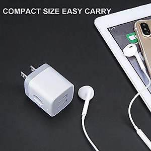 USB Plug, USB Wall Charger 3 Pack, GiGreen Dual Port USB Electrical Plug Cube 5V 2.1A Charging Block USB Outlet Plugs Compatible iPhone 11 XS X 8 7, LG V30 G8, Samsung S20 S10+ S9 S8 Note 9 8, Moto G6