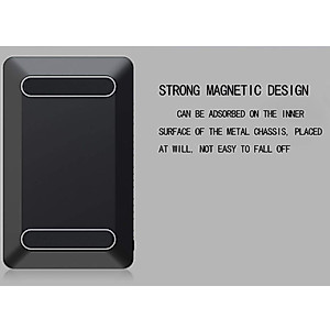 MasterFan hub 1 to 10 4PIN SATA PWM Fan Hub, Chassis Fan Cable hub Adapter, Strong Magnet adsorption is not Easy to Fall Off