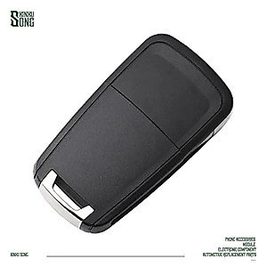 XINXUSONG 1Pcs Car Key Fob Keyless Flip Entry Remote OHT01060512 4-btn Compatible with Allure Camaro Terrain Cruze Equinox Impala Lacrosse Regal Encore KR55WK50073