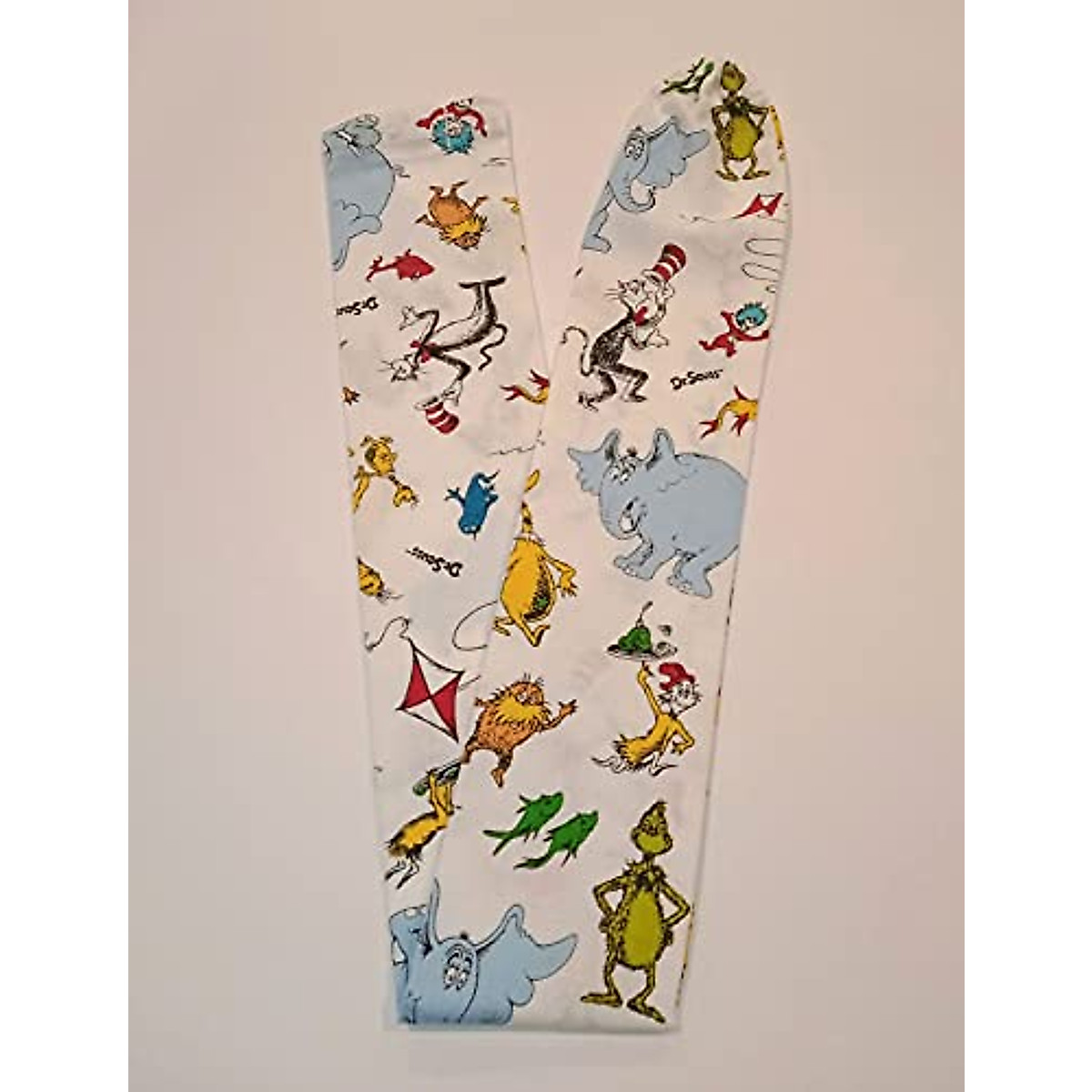 Twisted 2 perfection Stethoscope Covers Handmade Variety Patterns Colors 100 Cotton Scrunchie (Dr Seuss)