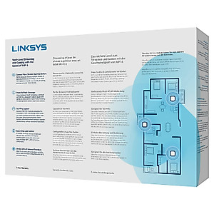 Linksys MX5502 Atlas Pro 6 Wi-Fi 6 Dual-Band Mesh System (2 Pack)