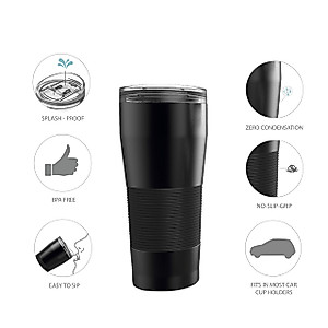 Zak Designs Justice League Core Aquaman - Vacuum Insulated Stainless Steel - Lynden Wrap Tumbler - 28 oz.