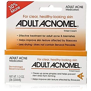 Adult Acnomel Tinted Cream 1.30 oz (Pack of 2)