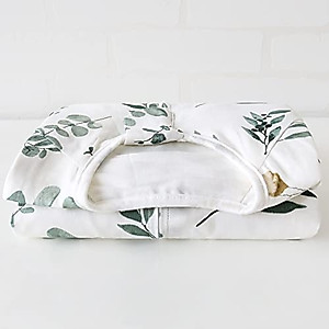 LifeTree Baby Sleep Sack, Sleep Sack Toddler Sleeping Bag with Legs Long Sleeves, 2T 3T Wearable Blanket Baby, Bamboo Cotton (Eucalyptus, 18M-3T)