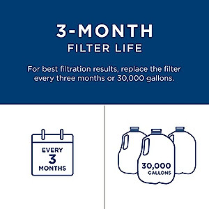 GE FXWSC Water Filter, 1 Count (Pack of 1), White