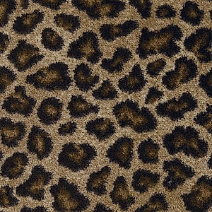 Animal Print Leopard Area Rug 5' x 8'