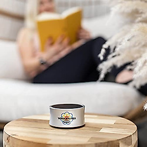 Wholetones to Go (2nd Gen) - Portable Relaxing Music Player with 7 Looping Frequency Enhanced Songs, Timer, Bluetooth, Rechargeable Battery, Hanging Ring