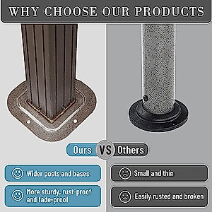 Domi 8’ x 6’ Grill Gazebo, Outdoor Aluminum BBQ Gazebo with 2 Side Shelves, Hardtop Double Roof Permanent Sun Shade with Ceiling Hooks for Patio Deck Yard Garden (Brown)