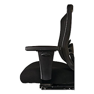 Alera Etros Series High-Back Multifunction Seat Slide Chair, Supports Up to 275 lb, 19.01" to 22.63" Seat Height, Black