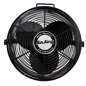 Air King 9314 14-Inch Industrial Grade High Velocity Multi Mount Fan,Black