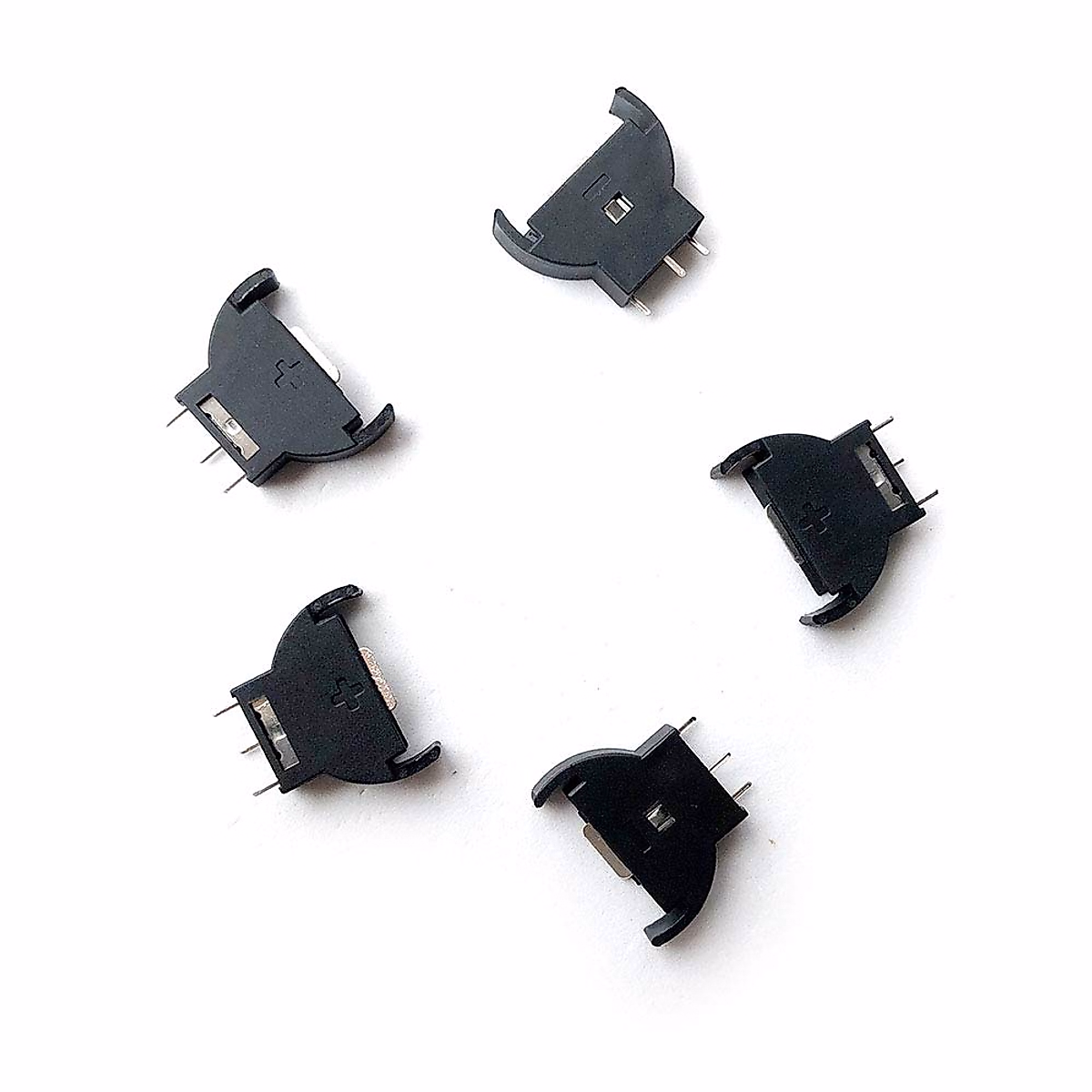 WUHUAMA 5PCS SEGA Dreamcast Coin Battery Holder Controller Ports PCB Refurb kit Battery Holder