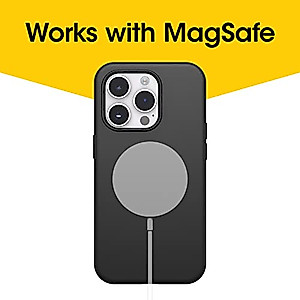 OtterBox SYMMETRY SERIES+ Antimicrobial Case with MagSafe for iPhone 14 Pro (ONLY) - BLACK