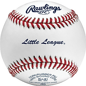 Rawlings | Little League Baseballs | Competition Grade | RLLB1 | Youth/14U | 12 Count White