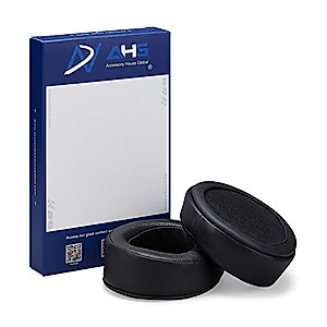 Upgrade Sheepskin Replacement Ear Pads Compatible with Fostex TH-600 TH-610 TH-900/900MK2 FOSTEX T50/T40/T20RP, E-MU Teak, Massdrop TH-X00 and TR-X00 and Some ZMF Headphones (Sheepskin Leather)