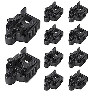 EDISHINE 10-Pack Low Voltage Wire Connector, Landscape Lighting Cable Connectors Waterproof for Landscape Lighting/Pathway Light/Spotlight, 10/12/14/16/18 Gauge Cables Compatible,UL Listed