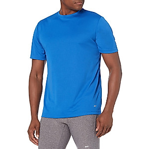 Amazon Essentials Men's Active Performance Tech T-Shirt (Available in Big & Tall), Pack of 2, Navy/Royal Blue, X-Large