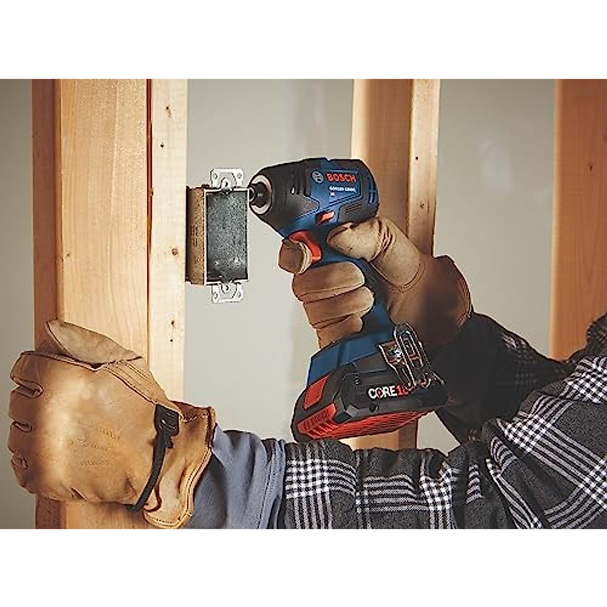 BOSCH GDR18V-1800B12 18V Brushless 1/4 In. Hex Impact Driver Kit with (1) 2 Ah Standard Power Battery
