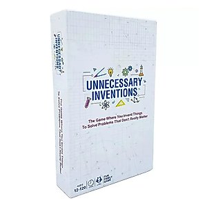 Funderdome Unnecessary Inventions - The Game Where You Invent Things to Solve Problems That Donâ€™t Really Matter, Ages 12+ for 4-8 Players