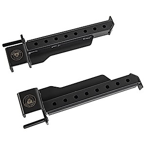 Signature Fitness SF-3 1,500 Pound Capacity 3” x 3” Power Cage Squat Rack, Includes J-Hooks and Safety Straps, Other Optional Accessories, Spotter Arms