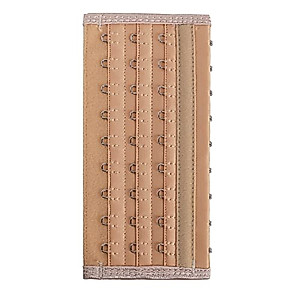 Atbuty Waist Trainer Hooks Extender for 7 Inches and 9 Inches Short Torso Waist Cincher Corset (Beige, 7 Inches)