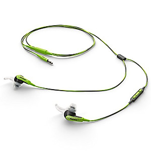 Bose SoundSport In-Ear Headphones for iOS Models, Green