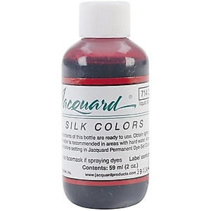 Jacquard Products Jacquard Silk Colors Dyes, 2-Ounce, Carmine Red