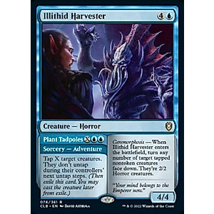 Magic: the Gathering - Illithid Harvester // Plant Tadpoles (076) - Battle for Baldur's Gate