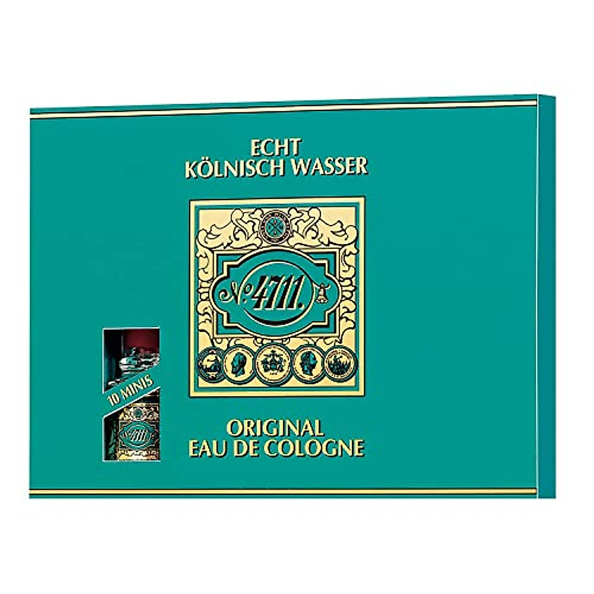 Muelhens 4711 Eau De Cologne Splash, 10 Count