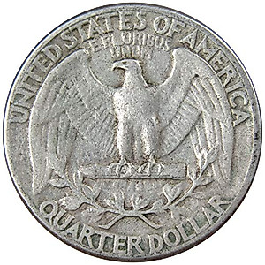 1940 Washington Quarter AG About Good 90% Silver 25c US Coin Collectible