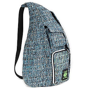 DIME BAGS Slinger Crossbody Bag | Premium Over the Shoulder Sling Bag | Cross Body Strap Back Pack (Glass)