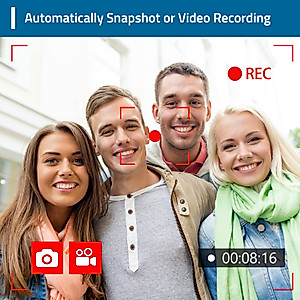 toncont Wireless Wired Video Intercom Doorbell System, WiFi Tuya Video Doorbell with WiFi 7 Inch Monitor with 32GB Card, 1080P HD Camera, Motion Detection/Record/Snapshot/Remotely Unlock