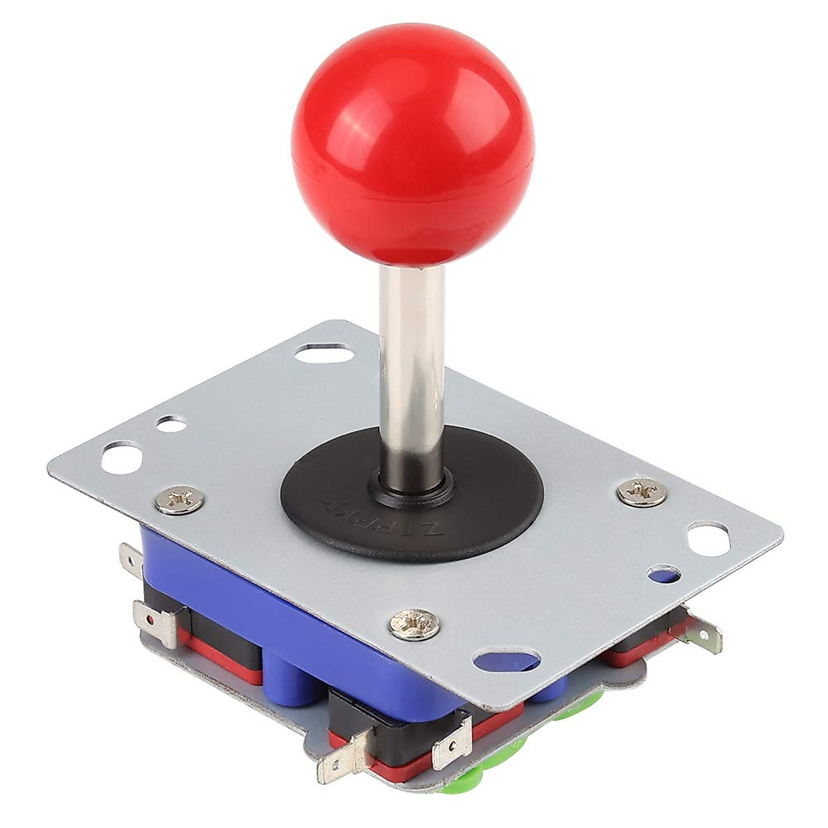 GLOGLOW Joystick, 1 pcs Adjustable Classic Competition Long Handle Joystick 2/4/8 Way Game Joystick Ball Gaming Cabinet Accessories [video